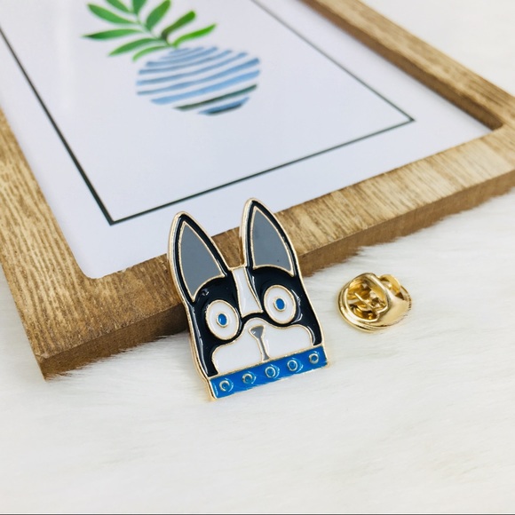 Bags | 5 For 25 Sale Funny Dog Pet Animal Enamel Pin | Poshmark
